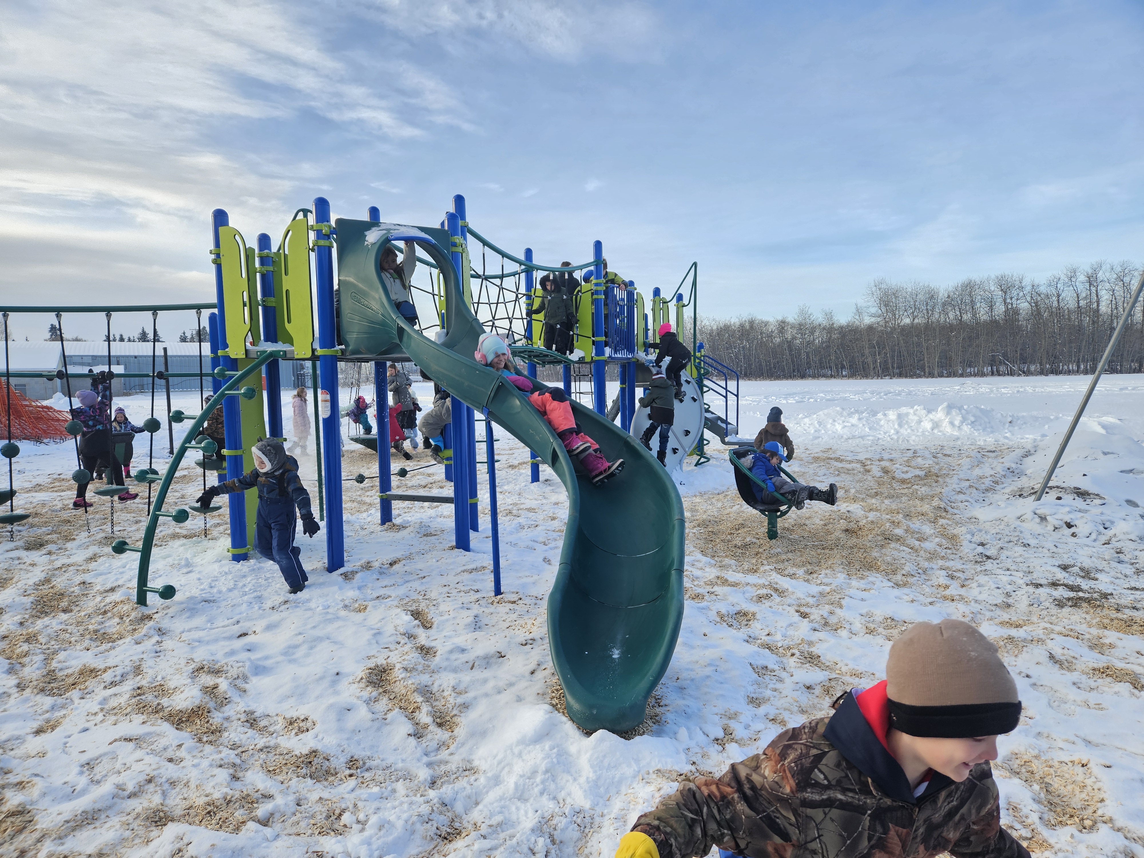 New Clive School playground opens to students | Ponoka News